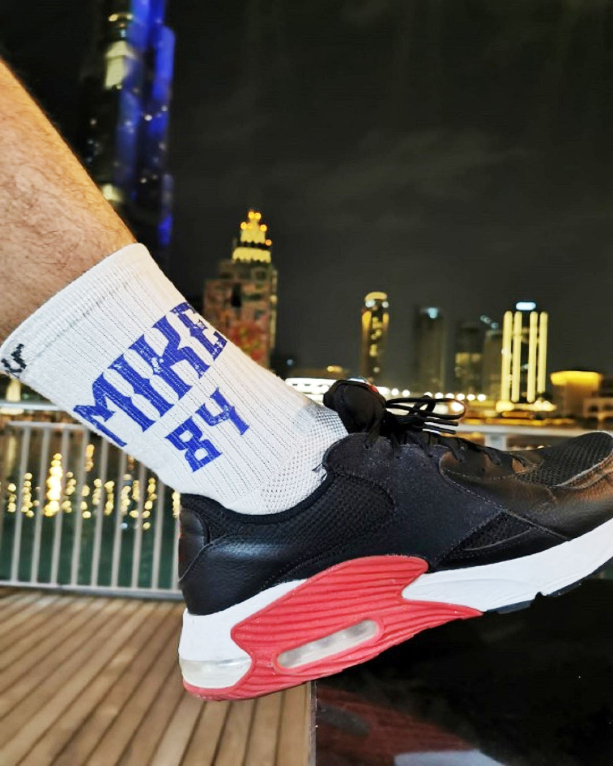 SOCKr PERSONALISED SPORTS SOCKS - Perso Smoke