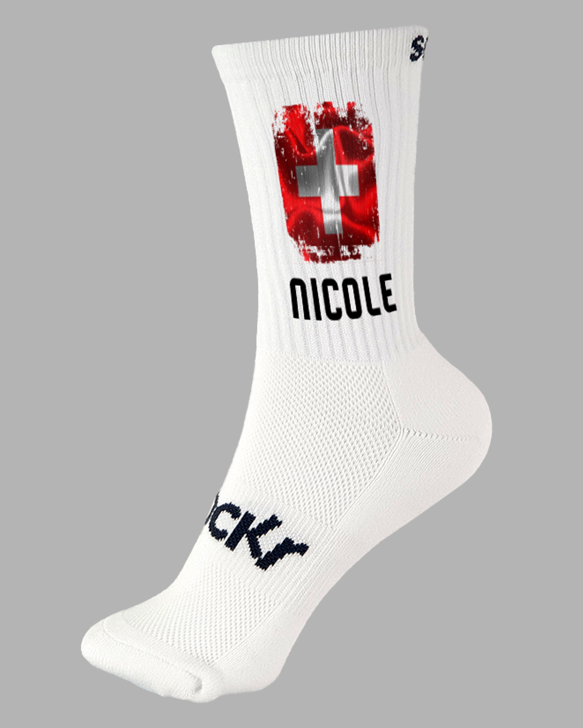 SOCKr PERSONALISIERTE SPORTSOCKEN - Perso Schweiz